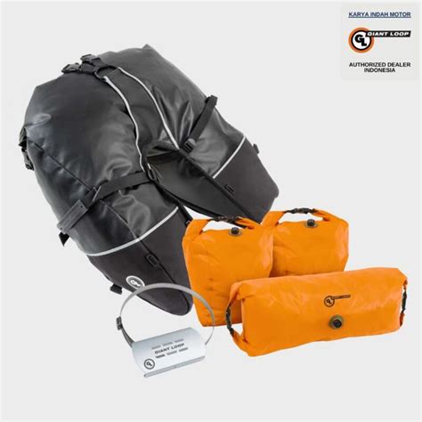 Giant Loop Coyote Saddlebag Black Karya Indah Motor Rudy Poa Klim