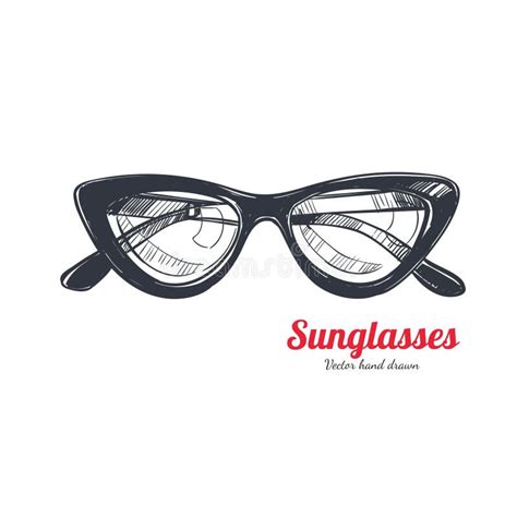 Cat Eye Glasses Vector Stock Vector Illustration Of Glass 116170543