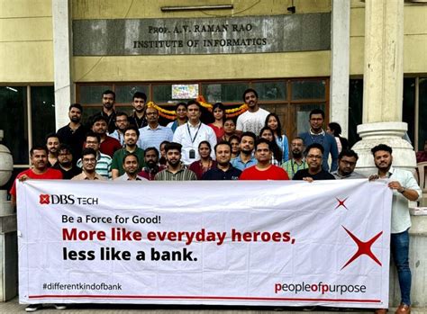 Sitaram Tadepalli On Linkedin Dbstechindia Dti Dbsbank Dbs Csr Sustainability Mentorship