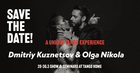 Dmitriy Kuznetsov And Olga Nikola Tango Home⚡️⚡️ ⚡️ Seminars And Show