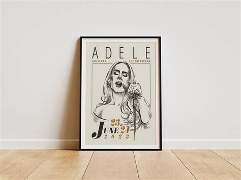 Adele Poster Adele Album Poster Adele Room Decor Minimalist Album