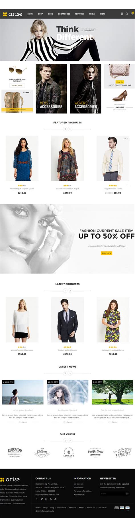 Best Responsive Html5 Wordpress Themes And Psd Templates Html5 And Css3
