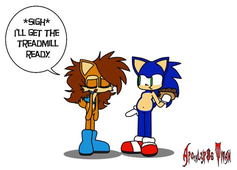 Fat Sonic By Apocalypsetitan On Deviantart