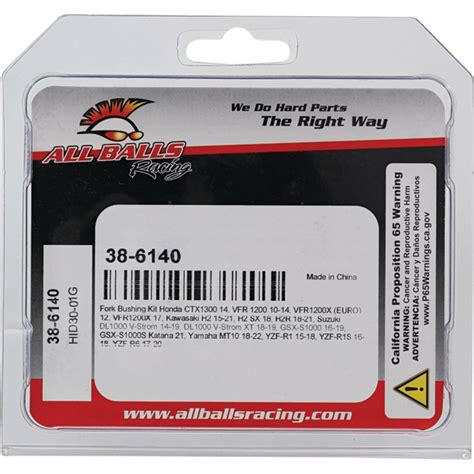 Fork Bushing Kit No 38 6140 All Balls Racing
