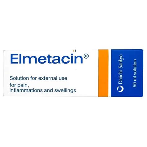 Elmetacin 10 Solution Spray 50ml Mediva Pharmacy