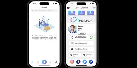 Clickcard App Sharing Features Clickcard