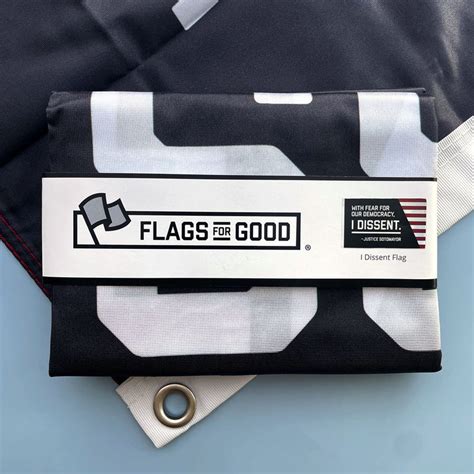 I Dissent Flag With Fear For Our Democracy I Dissent Flags Flags