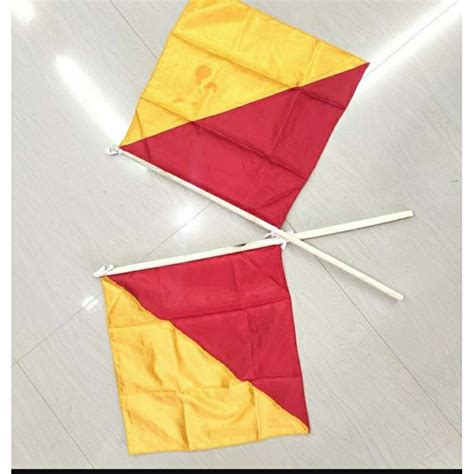 Jual Bendera Pramuka Semaphore Hw Semapore Simapur Shopee Indonesia