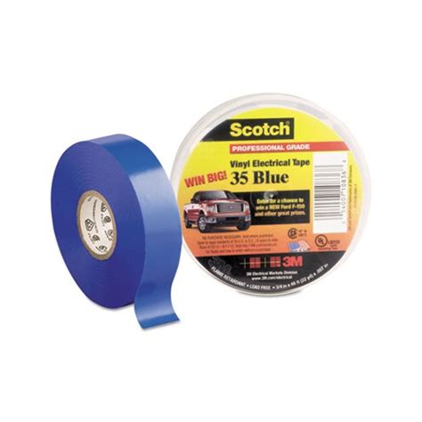 3m Scotch 35 Vinyl Electrical Color Coding Tape MMM10836 Shoplet Com