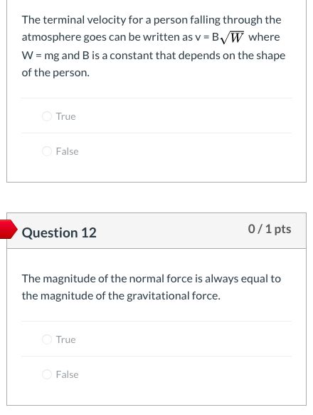 Solved If The Net Force Acting On An Object Is Zero The Chegg