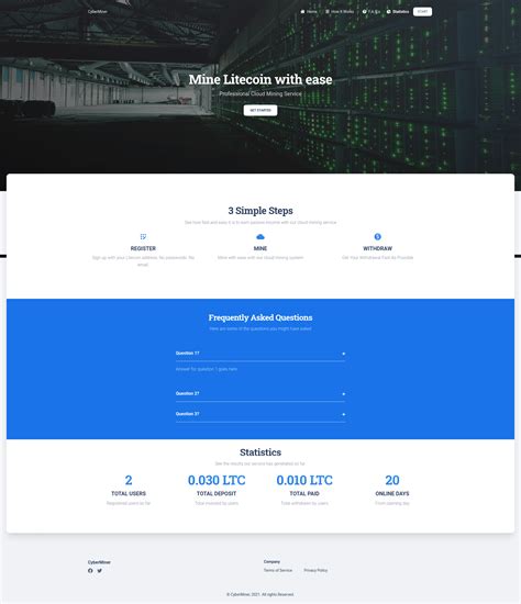 Smarty Scripts Material Kit 2 Frontend Theme For Cyberminer Script