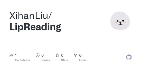 Github Xihanliu Lipreading