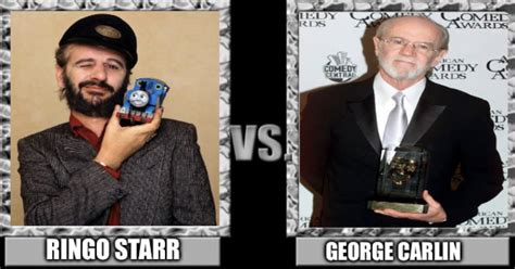 Ringo Starr Vs George Carlin By Gatofh On Deviantart