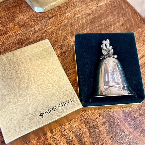 Kirk Stieff 1993 Vintage Silver Plated Musical Bell Etsy