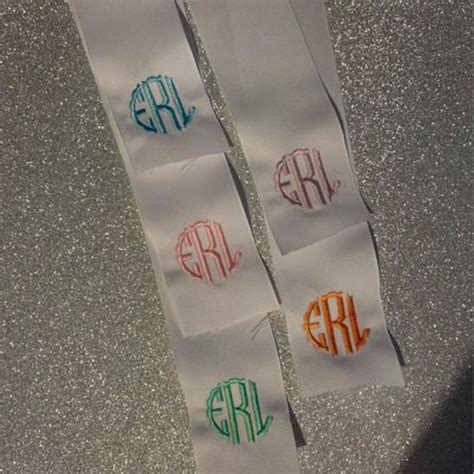 Embroidered Ribbon Make Your Own Ribbon