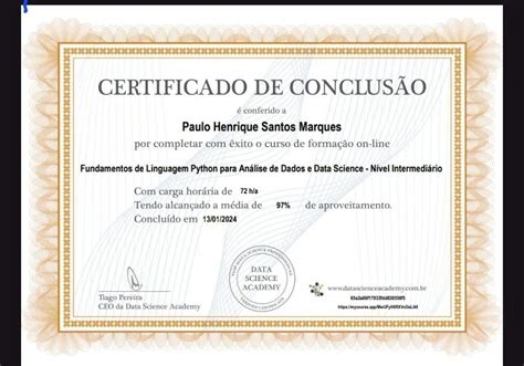 Datascience Datascienceacademy Datasciencejr Henrique Santos