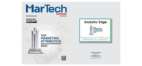 analytic edge named among top 10 marketing attribution solution