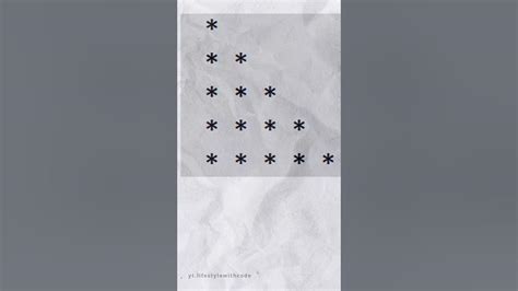 Half Pyramid In Cpp Coding Pyramidpattern Programming Codinglife