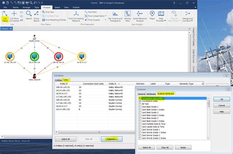 Analyzing The Total Number Of Links Between Entities In Ibm I2 Analyst Analyzing The Total Number Of Links Between Entities In Ibm I2 Analyst