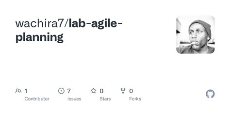 GitHub Wachira Lab Agile Planning