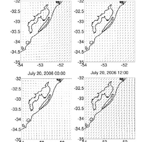 Surface Velocity Field Obtained From The Image Pair Acquired On 19 And Download Scientific