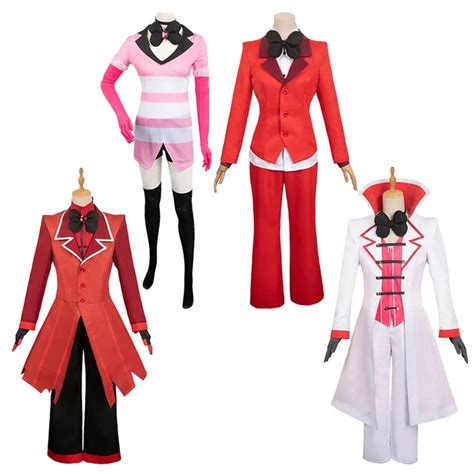 Hazbin Hotel Alastorluciferangel Dustcharlie Morningstar Cosplay