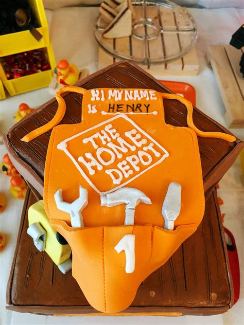 The Home Depot Workshop Birthday Party Ideas Photo 7 Of 21 Catch