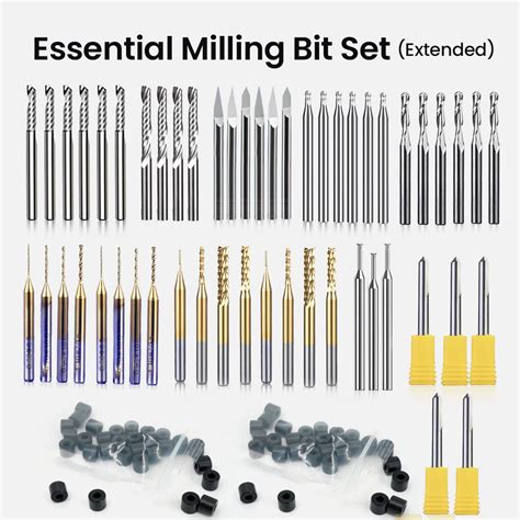 Essential Milling Bit Set Global Makera
