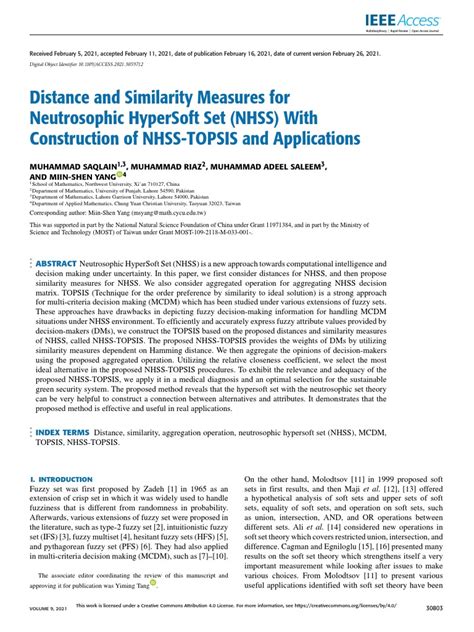Distance And Similarity Measures For Neutrosophic Hypersoft Set Nhss With Construction Of Nhss