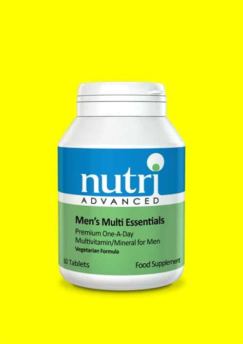 Nutri Advanced Multi Essentials Mens 60 Tablets Edinburgh Centre