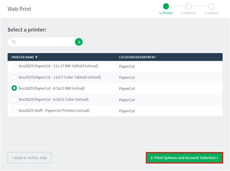 How Do I Use The Papercut Print Portal It Services Northeastern Tech Service Portal
