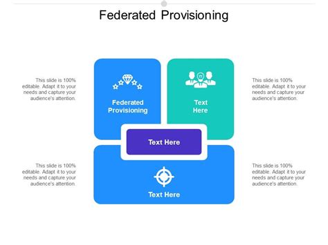 federated provisioning ppt powerpoint presentation inspiration brochure