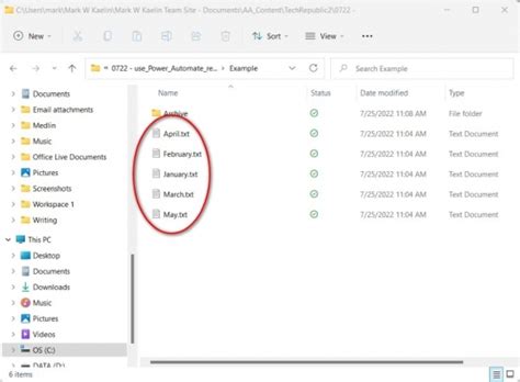 How To Use Power Automate To Systematically Rename Files