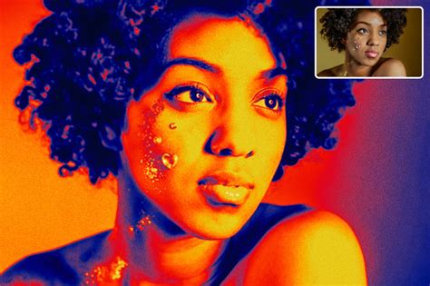 Heat Map Effect Layer Styles Including Photoshop Effect And Transition