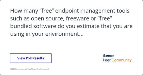 How Many “free” Endpoint Management Tools Such As Open Source Freeware Or “free” Bundled