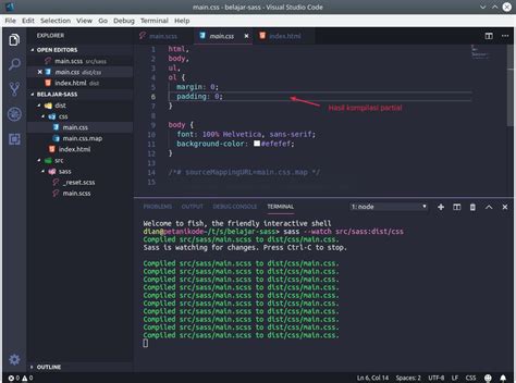 tutorial dasar sass untuk pemula