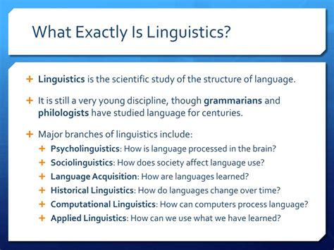 Ppt The Structure Of Language Powerpoint Presentation Free Download