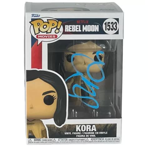 Sofia Boutella Signed Funko Pop Rebel Moon Kora 1533 Autograph Beckett Coa Autographia