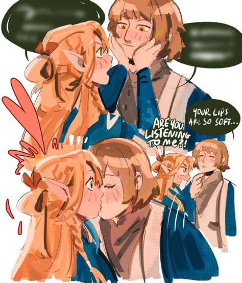 Marcille Donato Falin Touden And Falin Touden Dungeon Meshi Drawn By Appeiart Danbooru