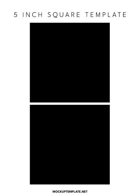 28 Best Free Printable Square Templates Pdf 2024