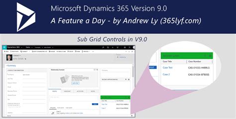 A Feature A Day Subgrids In Dynamics 365 V90