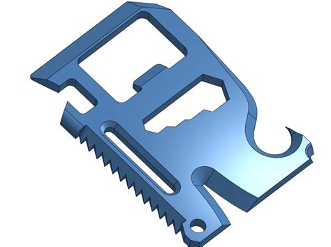 Multi Tool Card Por Hi Im Dave Descargar Modelo Stl Gratuito