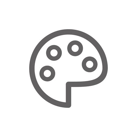 Theme Icon Perfect For Web Design Or User Interface Applications