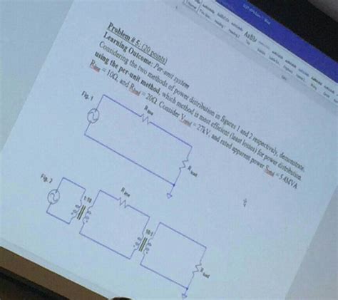 Solved Ing The Per Unit Method 101