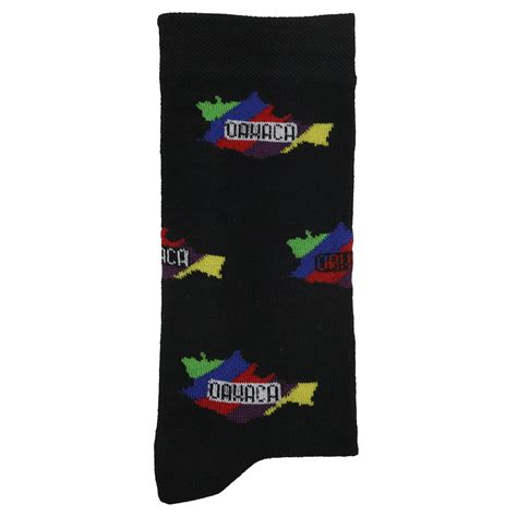 Mapa De Oaxaca Calcetines Mixteca