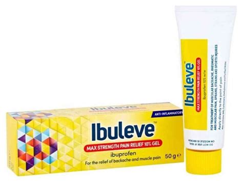Ibuleve Maximum Strength Gel Ibuprofen Pharmaserve