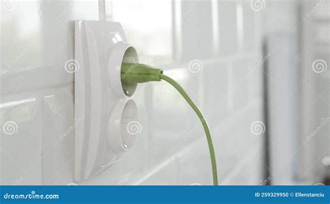 Unplug Electrical Cord In Wall European Socket Unplugging In Equipment Electric Power View