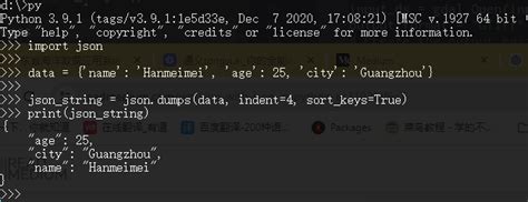 在 Python 中使用 JSON Find everything you need