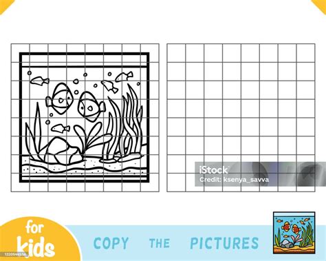 그림 교육 게임 수족관 을 복사 여가활동 게임에 대한 스톡 벡터 아트 및 기타 이미지 여가활동 게임 해양 생물 수조 Istock