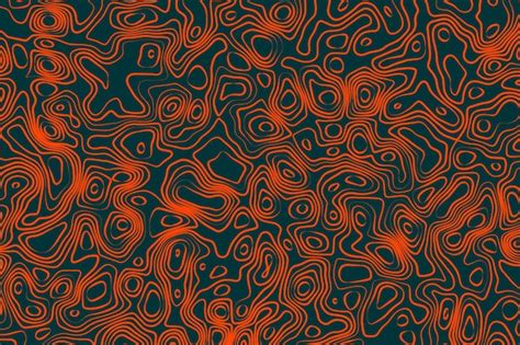 Premium Vector Topography Background Design